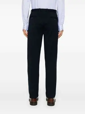 CIRCOLO 1901 Pleat-detail Straight-leg Trousers - Blue