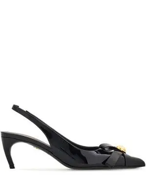 FERRAGAMO 55mm Bow-detail Pumps - Black