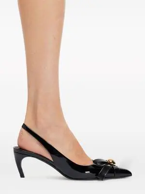 FERRAGAMO 55mm Bow-detail Pumps - Black