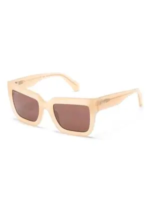 Off-White Square-frame Tinted Sunglasses
