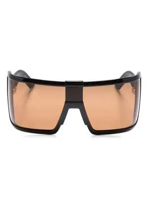 TOM FORD Shield-frame Tinted Sunglasses - Black