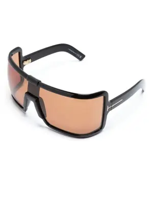 TOM FORD Shield-frame Tinted Sunglasses