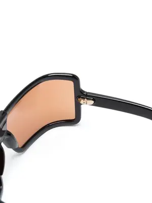 TOM FORD Shield-frame Tinted Sunglasses
