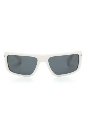 Off-White Rectangle-frame Sunglasses - White
