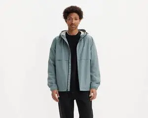 LEVI'S Hooded Rain Windbreaker Jacket - Trooper