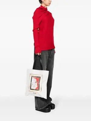 Moschino Still Life Heart-print Shoulder Bag