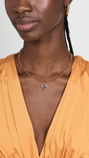 Jia Jia 14k Yellow Gold Beaded Necklace - Citrine