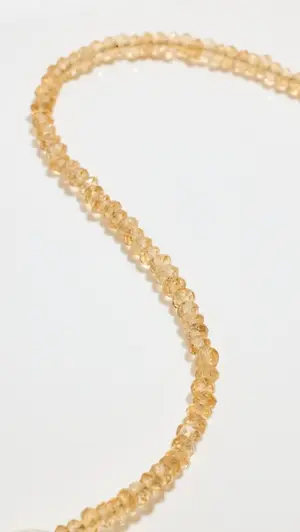 Jia Jia 14k Yellow Gold Beaded Necklace - Citrine
