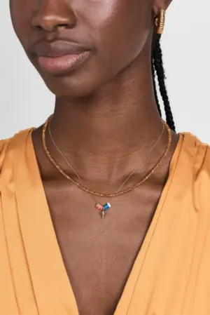 Jia Jia 14k Yellow Gold Beaded Necklace - Citrine