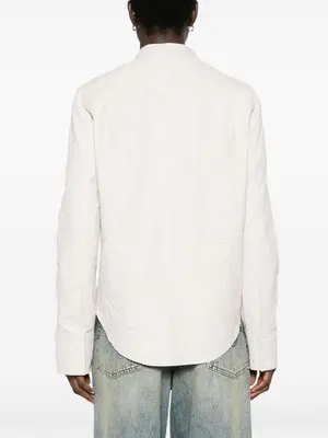 Zadig&Voltaire Crinkled Leather Overshirt