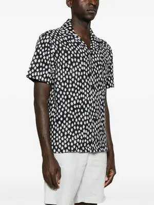 Orlebar Brown Howell Star Towelling-finish Shirt