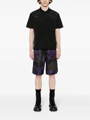 Undercover Rose-print Bermuda Shorts