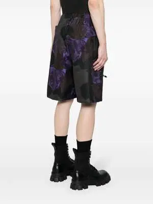 Undercover Rose-print Bermuda Shorts