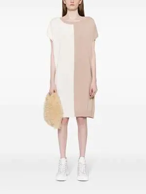 MAISON MARGIELA Two-tone Knit Dress