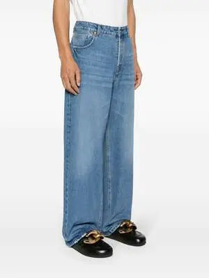 Jacquemus Le De Nîmes Wide-leg Jeans - Blue