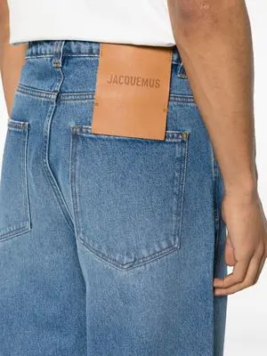 Jacquemus Le De Nîmes Wide-leg Jeans - Blue