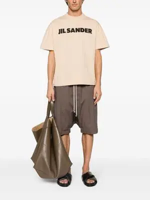 JIL SANDER Logo-print T-shirt - Neutrals