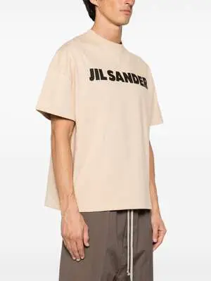 JIL SANDER Logo-print T-shirt - Neutrals