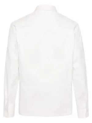 JIL SANDER Button-up Cotton Overshirt