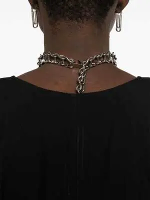 Rick Owens V-neck Blouse - Black