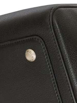 Etro Vela Leather Shoulder Bag - Black