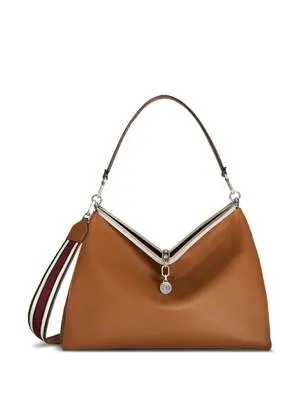 Etro Vela Leather Shoulder Bag - Brown