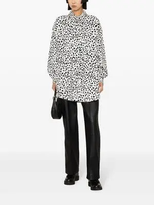 Moschino Dalmatian-print Shirt Jacket
