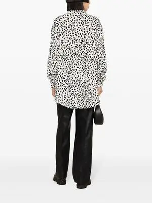 Moschino Dalmatian-print Shirt Jacket