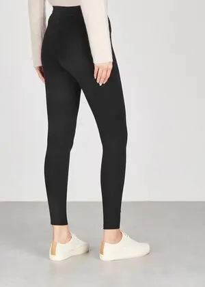 Vince Cropped Stretch-jersey Leggings