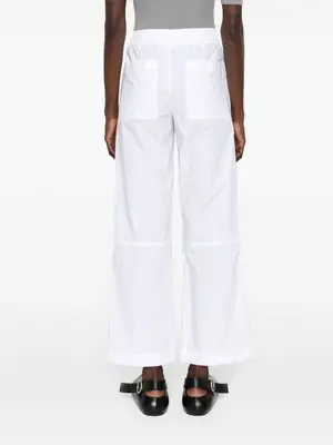 P.a.r.o.s.h Straight-leg Cotton Cargo Trousers - White
