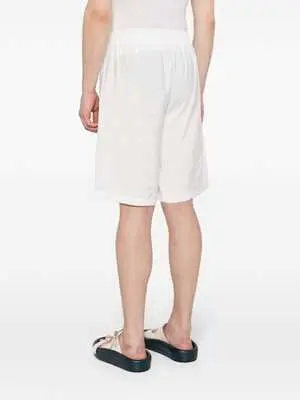 FAMILY FIRST Appliqué Logo Shorts - White