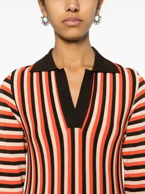 La DoubleJ Plaza Knitted Midi Dress