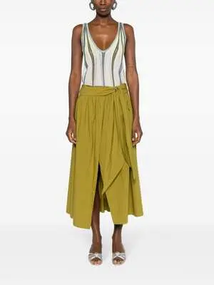 FORTE_FORTE V-neck Knitted Top