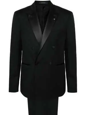 Tagliatore Double-breasted Virgin-wool Suit