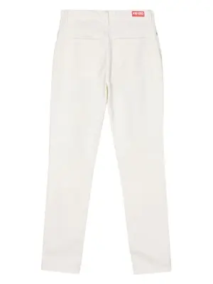 Kenzo Mid-rise Tapered-leg Jeans