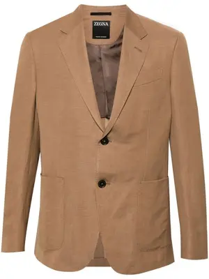 Zegna Trofeo Single-breasted Blazer