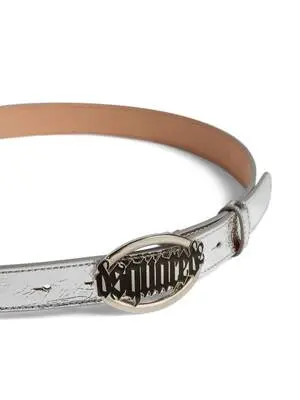Dsquared2 Logo-buckle Leather Belt