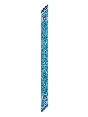 LANCEL Roxanne Flowers-print Silk Scarf