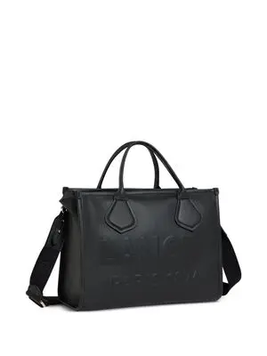 LANCEL Jour De Leather Tote Bag - Black