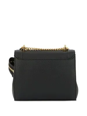 LANCEL Ninon De Leather Flap Bag - Black