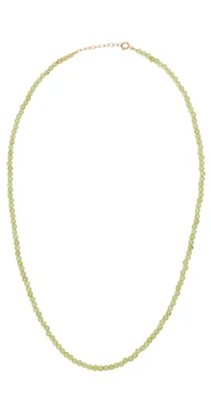 Jia Jia August Beaded Necklace - Peridot