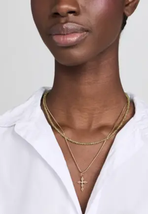 Jia Jia August Beaded Necklace - Peridot