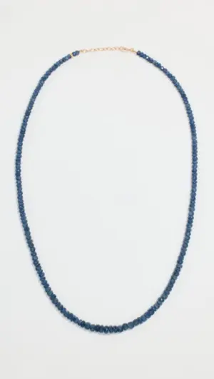 Jia Jia September Beaded Necklace - Sapphire