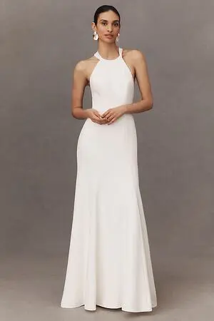 Jenny Yoo Shipley Halter Gown