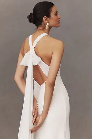 Jenny Yoo Shipley Halter Gown