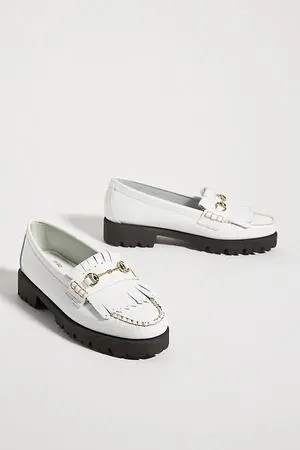 G.H.BASS Weejuns Lianna Bit Lug Loafers