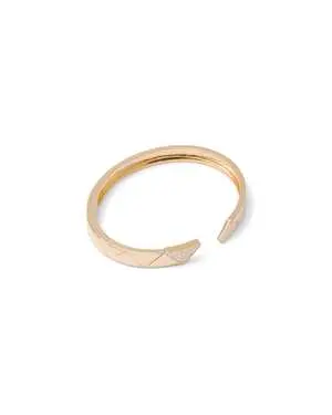 Prada Eternal Gold Diamond Bangle Bracelet - Gold/silver