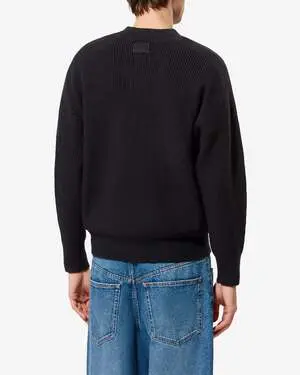 Isabel Marant Barry Merinos Wool Sweater - Midnight