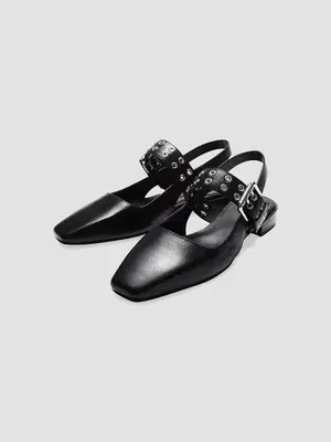 Rag & Bone Astra Leather Slingback Sandals