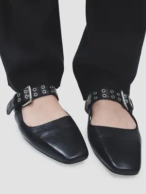 Rag & Bone Astra Leather Slingback Sandals